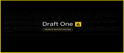 Axon enhances public safety and cuts report-writing time in half using Draft One, an AI-powered ...